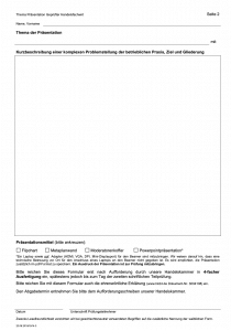 Handelsfachwirt - Die mündliche Prüfung